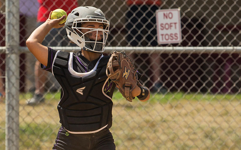 Softball Catcher Tips Throwing Advice PRO TIPS By DICK S Sporting Goods